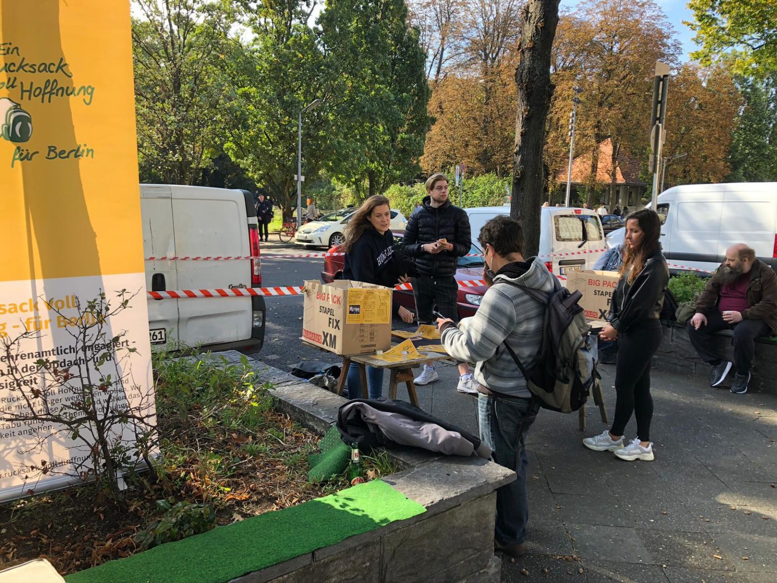 Aktiv werden – Ein Rucksack voll Hoffnung – für Berlin